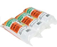 China HDPE Transparent Painter Drop Dust Sheet 95cm Width Electrostatic Car Masking Film for sale