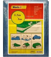 China Disposable HDPE Plastic Drop Cloth 8-11 Micron Paint Protection Film 95cm Width for sale