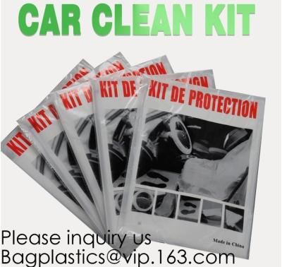 China Disposable Plastic Car Cover with Elastic Band Medium Size 5 Pack for BMW 3 Series for sale