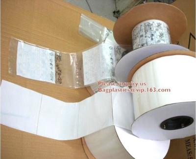 China Pre-Opened Bags on Roll for Automated Packaging Machines 4-200 Micron Thickness Custom Size for sale