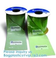 China Custom Degradable Clear Self Adhesive Seal Plastic Auto Bags on Roll 100pcs for sale