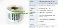 China 1.5 mil Clear Pre-Opened Poly Auto Bags on Roll for Packaging Machines 100 Pcs for sale