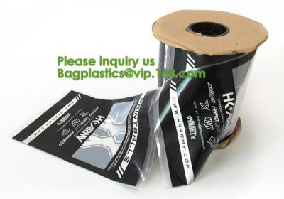 China 2 Mil White Back Pre-Opened Bags on Roll for Auto Fill Packaging Machines for sale
