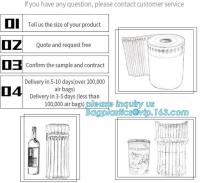 China Customizable Air Column Cushion Pillow Bag 0.055-0.2mm Thickness for Protective Packaging for sale