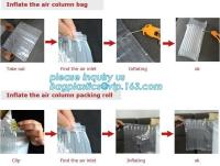 China Air Cushion Films Bubble Dunnage Pillow Air Bag 0.055-0.2mm Thickness Custom Size Packaging for sale