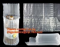 China Durable Inflatable Air Cushion Packaging Bag 0.055mm Thickness Custom Size Protective Bubble Film for sale