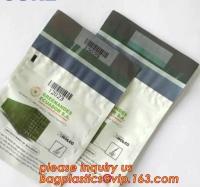 China Tamper Evident Plastic Bank Deposit Bags with Sequential Numbering 0.045mm to 0.2mm Thickness for sale