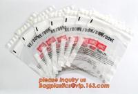 China Tamper Evident Plastic Bank Deposit Bags 0.045mm LDPE Security Cash Bags with Sequential Numbering for sale
