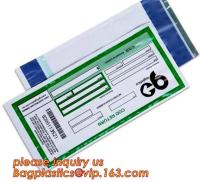 China Custom Logo Tamper Evident Plastic Security Bank Deposit Money Bags 0.045mm LDPE for sale