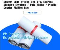 China Custom Poly Mailer Courier Bags Self Adhesive Waterproof 50-90 Micron Thickness for Shipping for sale
