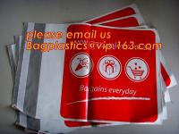 China Biodegradable Corn Starch Poly Mailer EN13432 Eco Friendly Custom Shipping Bag 50 Micron for sale