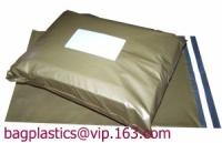 China Custom Colored Poly Mailers Self Adhesive Express Plastic Shipping Bags 50 Micron Thickness Wholesale for sale