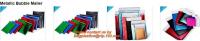China Custom Metallic Bubble Mailer Self Adhesive Padded Shipping Bag 50-90 Micron Thickness for sale