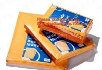 China Kraft Paper Bubble Mailers Self Seal Padded Envelopes 50-90 Micron Thickness Custom Size for sale