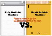China Yellow Kraft Bubble Mailers Padded Envelopes 50-90 Micron Self Adhesive Shipping Bags for sale