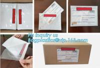 China Self Adhesive Packing List Envelope with Pocket Big Size Poly Mailing Bag 30-80 Micron for sale