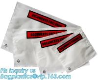 China Self-Adhesive Waterproof Clear Packing List Envelope Poly Express Mailing Bag 30-80 Micron for sale