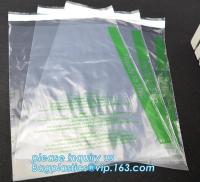 China cornstarch made biodegradable and compostable courier mailing plastic shipping packaging bag with custom logo CLOTH PACK for sale