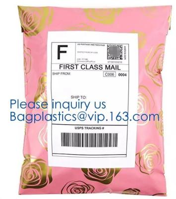 China Biodegradable Compostable Mailing Bags 30 Micron Custom Logo Express Shipping Courier Poly Mailer for sale