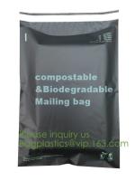 China custom printed compostable biodegradable eco friendly plastic shipping packaging mailing courier bags BAGPLASTICS BAGEAS for sale
