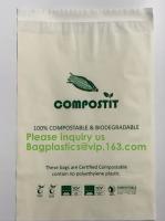 China Biodegradable Courier Bags EN13432 ASTM D6400 Certified Compostable Poly Mailer 30-110 Micron for sale