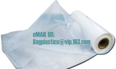 China HDPE Clear Plastic Garment Bags on Roll 0.5 Mil Dry Cleaning Film for sale