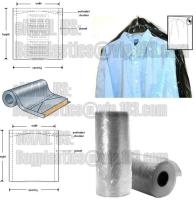 China Wholesale Clear LDPE Garment Bags on Roll with Custom Printing 1 Mil Thickness for sale