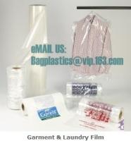 China Wholesale Clear LDPE Garment Bags on Roll with Custom Printing 1 Mil Thickness for sale