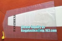 China Perforated Clear Plastic Garment Cover on Roll 21x72in Disposable Dry Cleaning Bags for Suits Dresses for sale