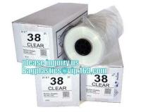 China Perforated Garment Cover Bags on Roll 21x72 inch Clear Poly Dry Cleaning Bags for sale