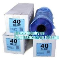 China Perforated Garment Cover Bags on Roll 21x72 inch Clear Poly Dry Cleaning Bags for sale