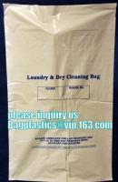 China Clear Poly Dry Cleaning Bags on Rolls 21x4x72 Inch 0.5 Mil Plastic Garment Covers for sale