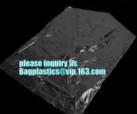 China Custom LDPE Dry Cleaning Garment Bags on Roll 21x4x72 Inch 0.5 Mil Clear Plastic Perforated Bags for sale
