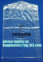 China Wholesale Clear LDPE Dry Cleaning Garment Bags on Rolls 0.019mm 64x127cm for Hotel Laundry Packaging for sale