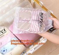 China Biodegradable Customized Logo Printed Poly Drawstring Hotel/Travel Laundry Plastic bag,Shop Disposable Plastic Laundry B for sale