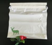 China Biodegradable LDPE Drawstring Laundry Bag 400x600mm Customizable Eco Friendly Washable for sale