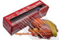 China Eco Friendly Food Grade PE Cling Wrap 8-12 Mic Thickness 30cm Width for Supermarket for sale