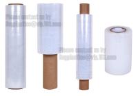 China Cast PE Stretch Film 20 Micron for Pallet Wrapping High Cling Stretch Wrap Roll for sale