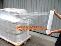 China PE Colored Shrink Wrap Stretch Film 500mm x 20 micron Industrial Cast Packaging Film for sale