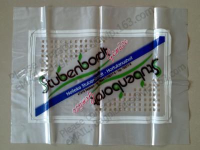 China LDPE Perforated Cling Wrap 10mic Food Grade Plastic Film Roll 300mm for sale