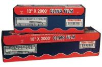 China LDPE Plastic Cling Film Food Wrap 10mic Thickness 200mm-610mm Width for sale