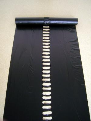 China Agricultural Mulch Film 1.5-6 Mil Perforated PE Ground Cover for Garden Weed Control for sale