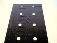 China Perforated Agricultural Mulch Film 1.5-6 Mil PE Plastic Ground Cover for Horticulture for sale