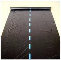 China Perforated Agricultural Mulch Film 1.5-6 Mil PE Plastic Ground Cover for Horticulture for sale