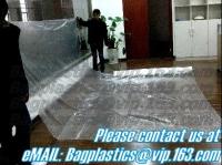 China Custom Printed Poly Sheeting and Stretch Film 1.5-6 Mil for Packaging and Construction for sale