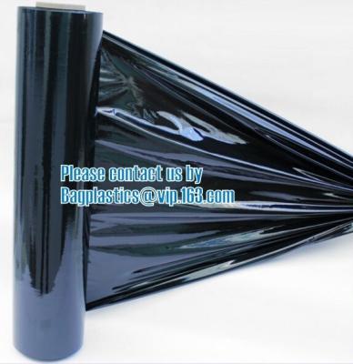 China LLDPE Cast Stretch Film Pallet Wrap 500mm x 300m Hand Use Clear Plastic Cargo Wrap for sale