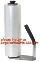 China Hand Stretch Film 18in x 1500ft Clear Plastic Wrap for Pallet Packaging 20um for sale