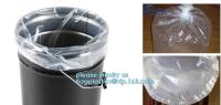 China Round Bottom Plastic Drum Liner Bags LDPE 40x10x86 Inch for Fish Packing and Industrial Use for sale