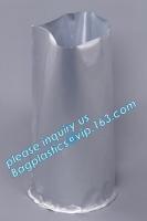 China IBC High Barrier Foil Liner Aluminum Laminated Round Bottom Drum Liners 40x10x86 inch for sale
