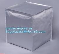 China IBC High Barrier Foil Liquid Shipper Liners 1000L Aluminum Foil Lamination for Moisture Sensitive Products for sale